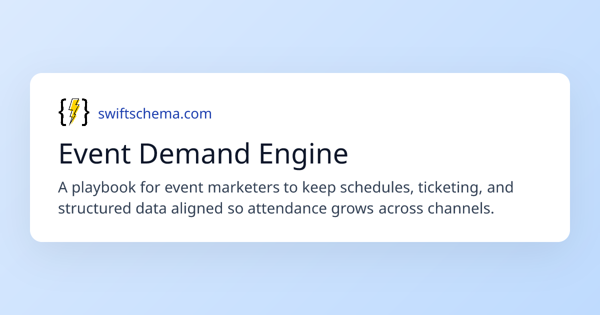 Event Demand Engine